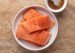 Smoked Salmon with Orange Maple Bourbon Glaze - Grilling Pavilion