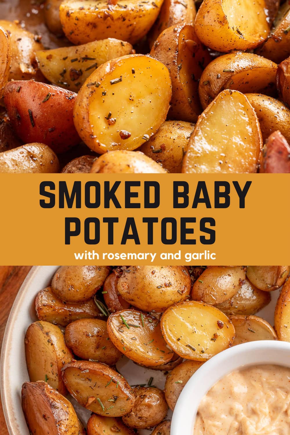Smoked Baby Potatoes with Rosemary and Garlic - Grilling Pavilion
